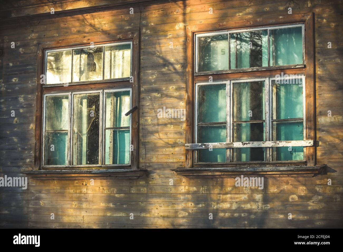 Old windows of abandoned buildings Stock Photo - Alamy