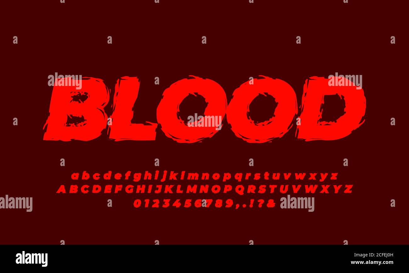 Blood path Stock Vector Images - Alamy