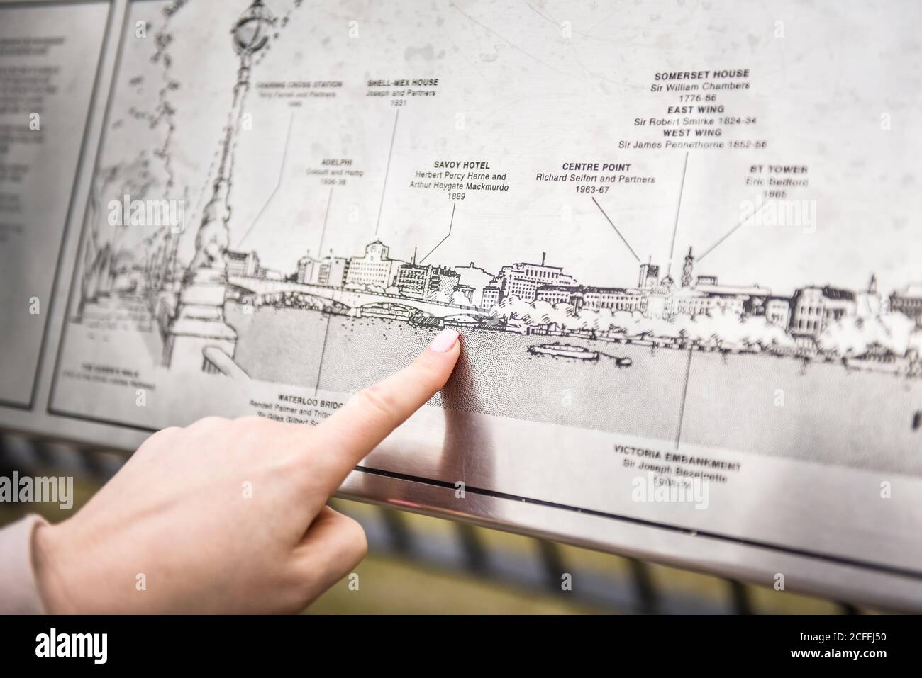 Embankment london map hi-res stock photography and images - Alamy