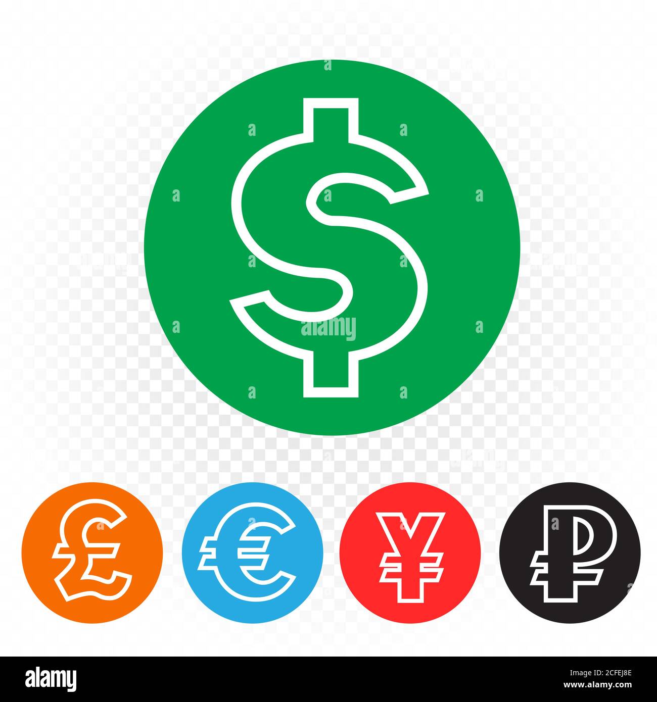 Currency euro sign pictogram symbol hi-res stock photography and images ...
