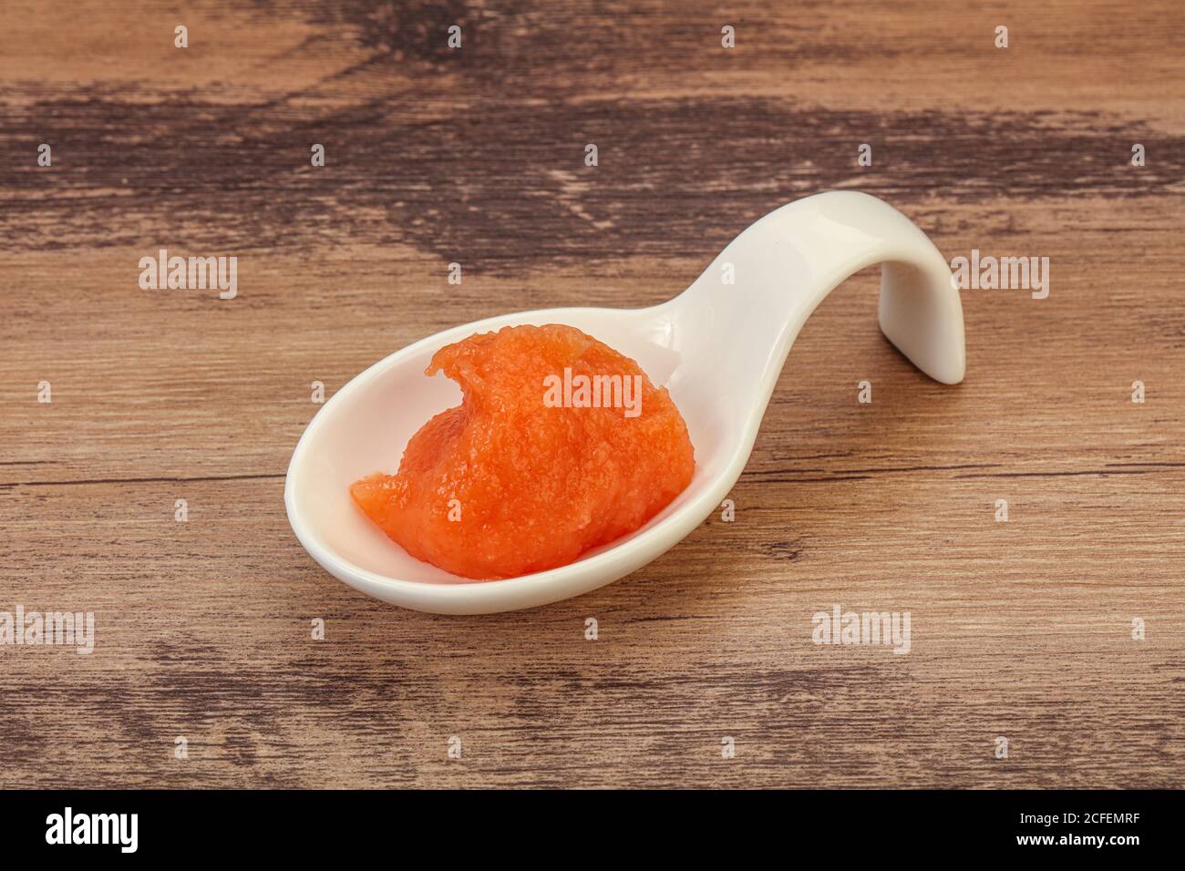Cod fish roe snack in the bowl Stock Photo - Alamy