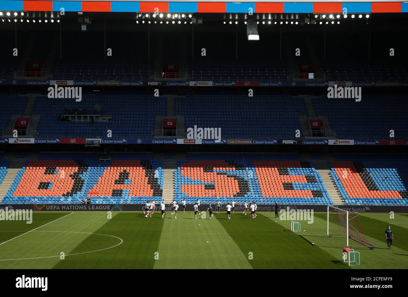 05 September 2020, Switzerland, Basel: Football: National team ...