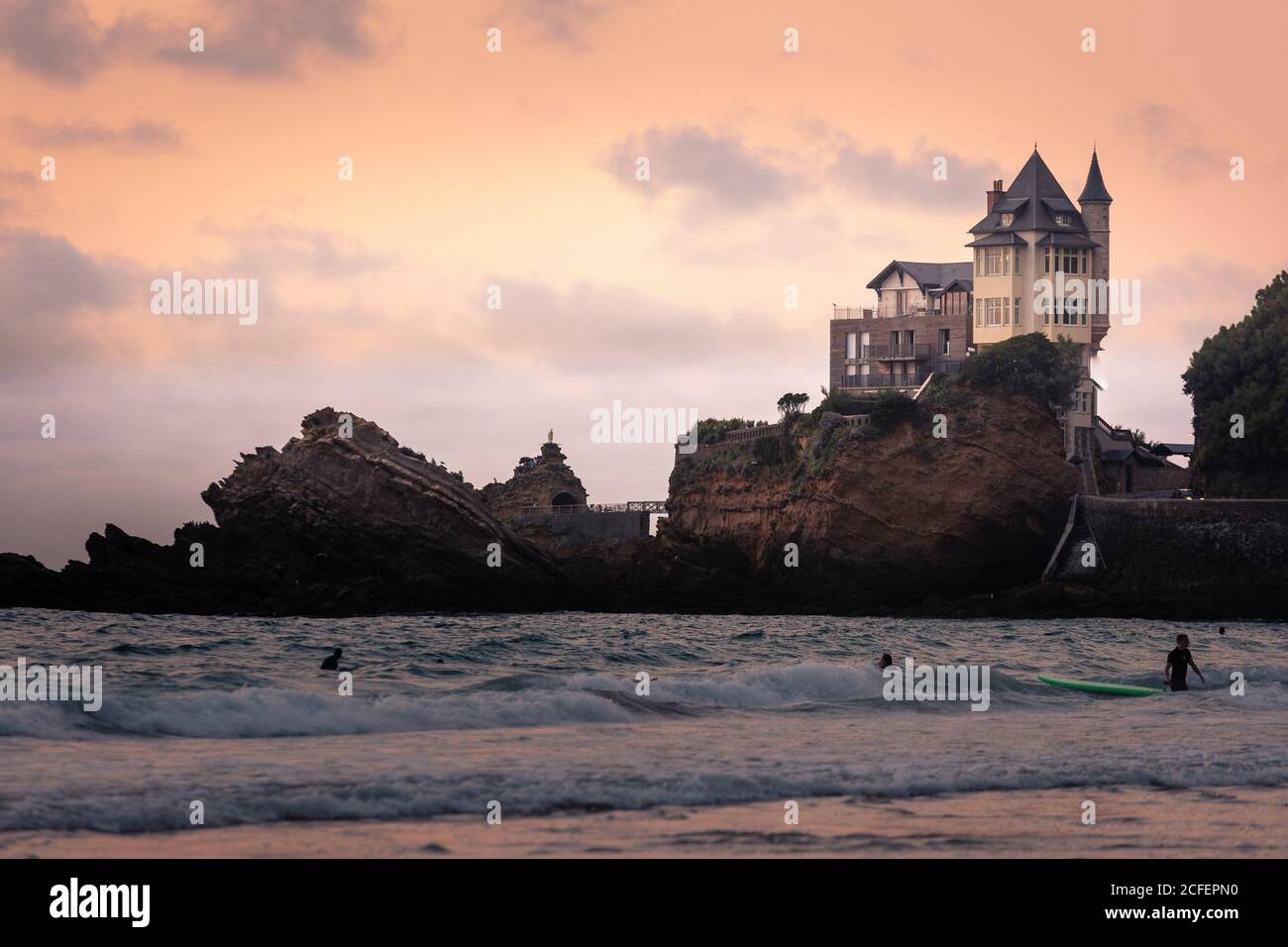 Cote des basques beach hi-res stock photography and images - Alamy