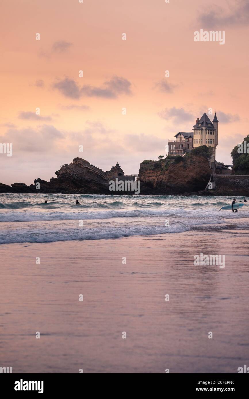 Cote des basques beach hi-res stock photography and images - Alamy