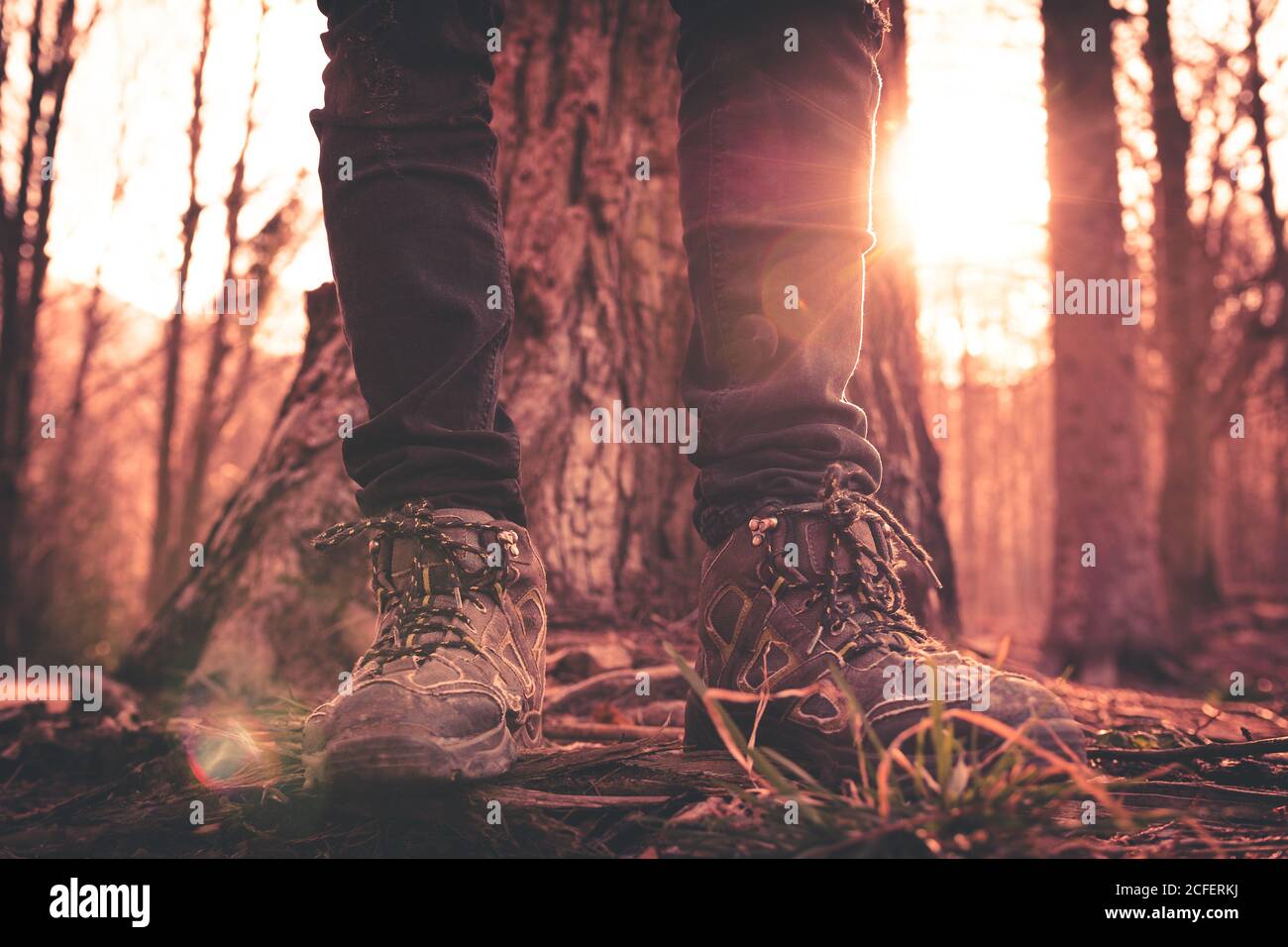 Feet mountain hi-res stock photography and images - Alamy