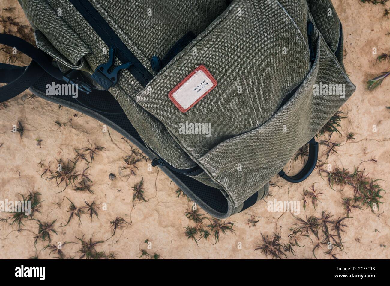Backpack the desert hi-res stock photography and images - Alamy