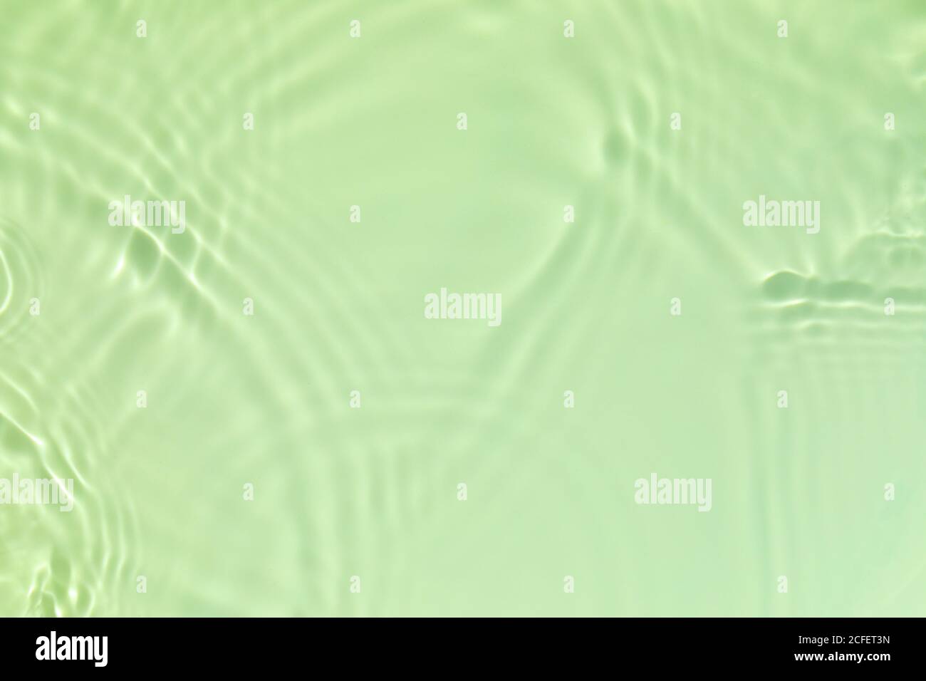 green transparent clear water surface texture summer background Stock ...