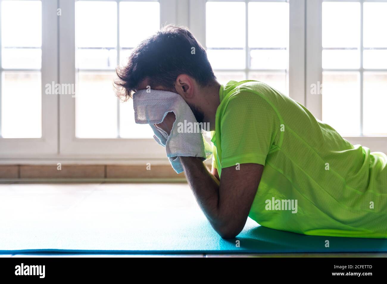 Gym workout blur face hi-res stock photography and images - Alamy