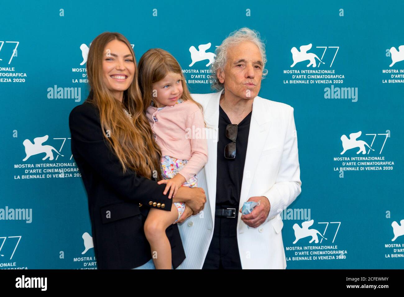 Abel Ferrara, wife Cristina Chiriac-Ferrara and daughter Anna Ferrara ...