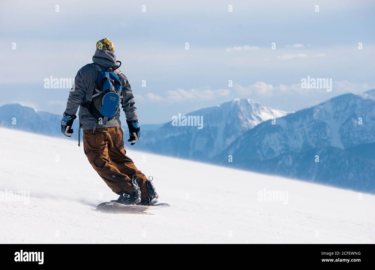 Snowboard competition hill hi-res stock photography and images - Alamy
