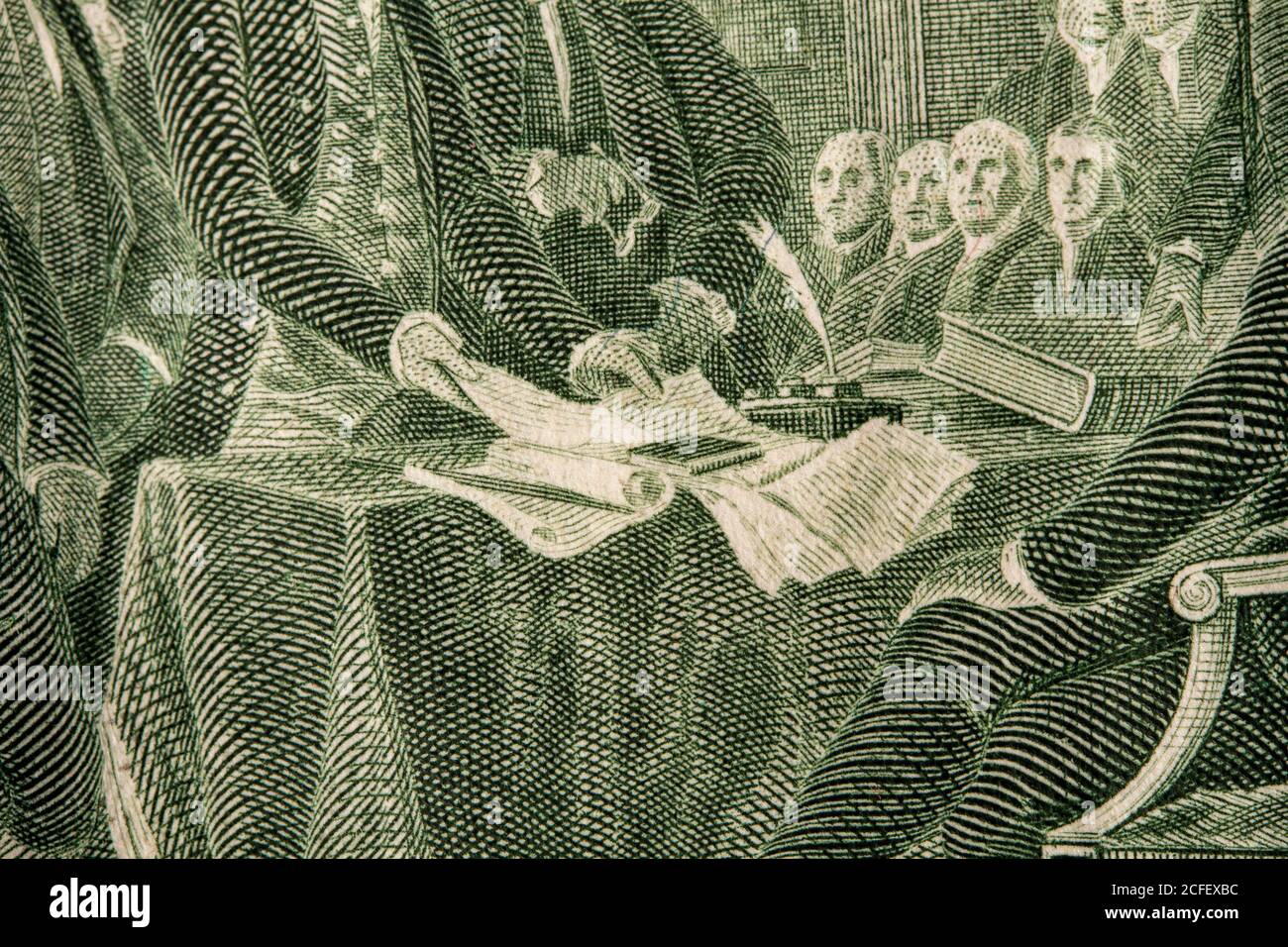 dollar close up Stock Photo - Alamy