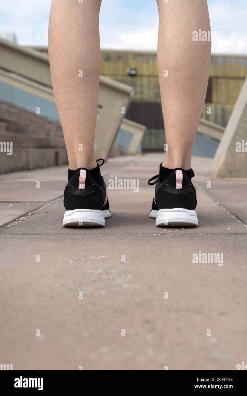 Rear View Feet High Resolution Stock Photography and Images - Alamy
