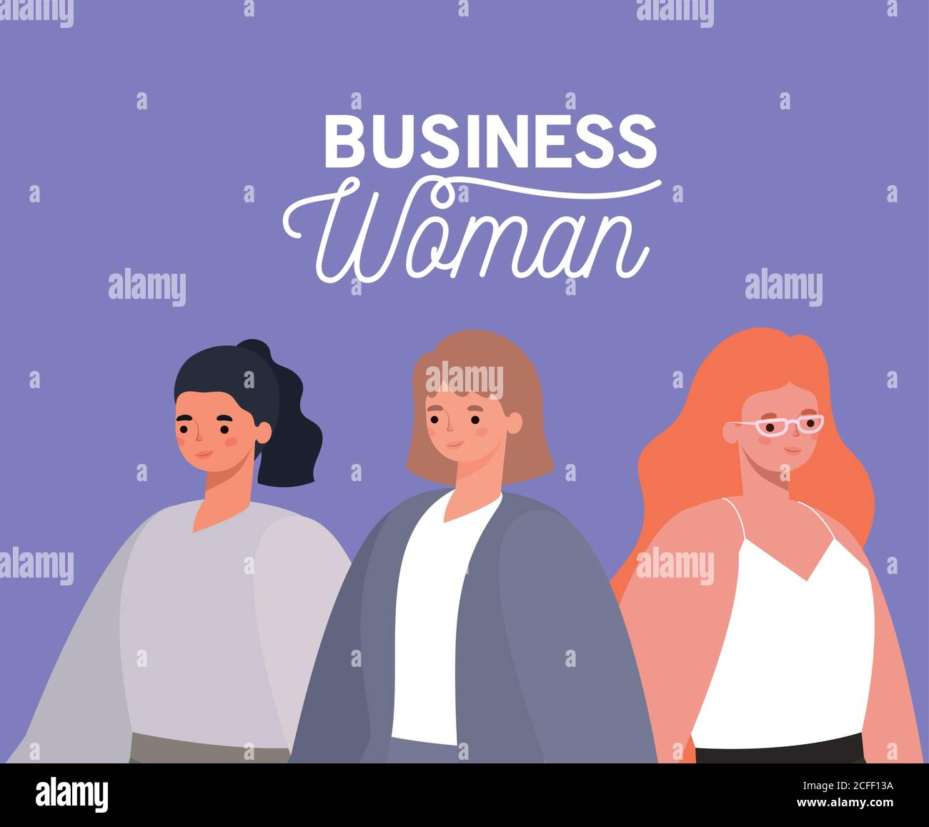 three businesswomen cartoons vector design Stock Vector Image & Art - Alamy