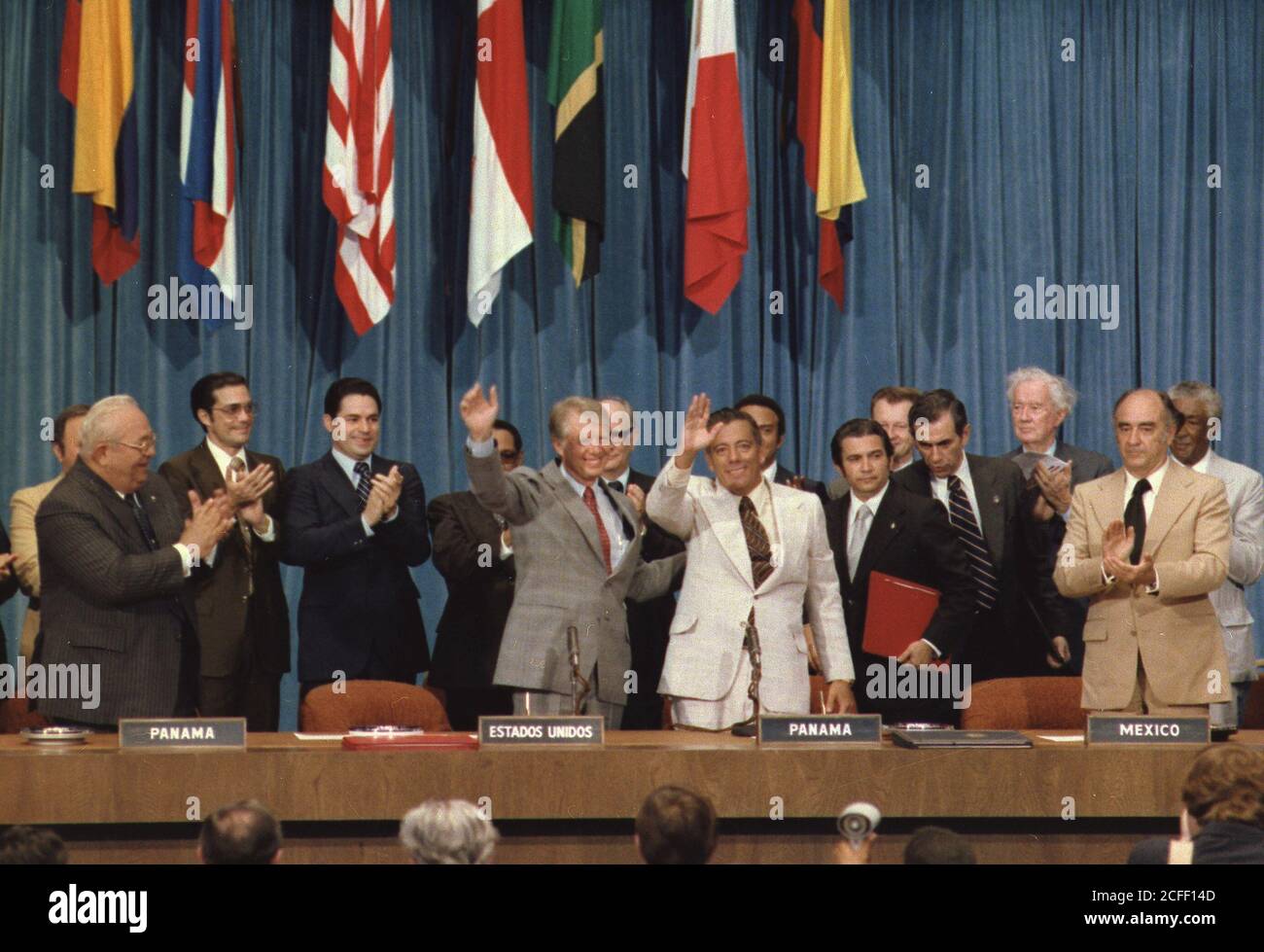 Torrijos carter treaty hi-res stock photography and images - Alamy