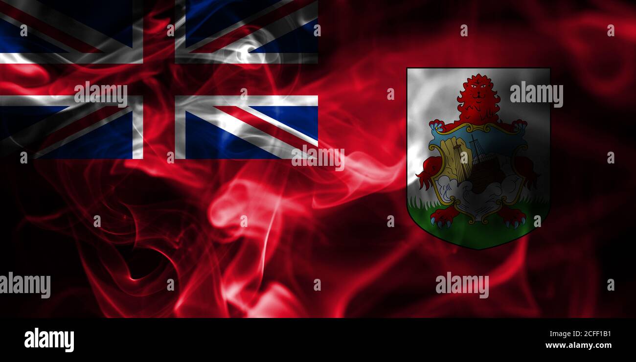 Bermuda smoke flag, British Overseas Territories, Britain dependent ...