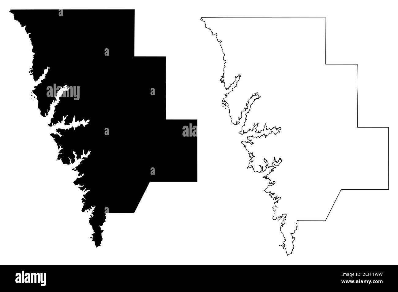 Many louisiana map Stock Vector Images - Alamy
