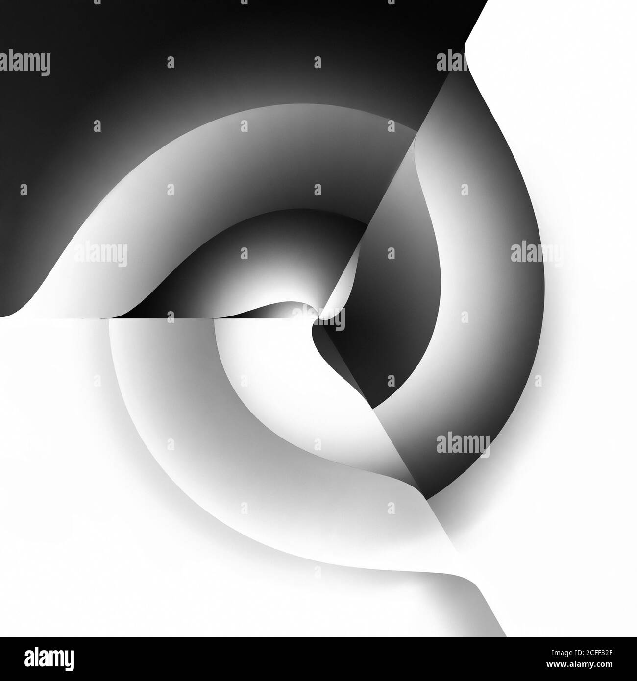 Abstract 3d forms hi-res stock photography and images - Alamy