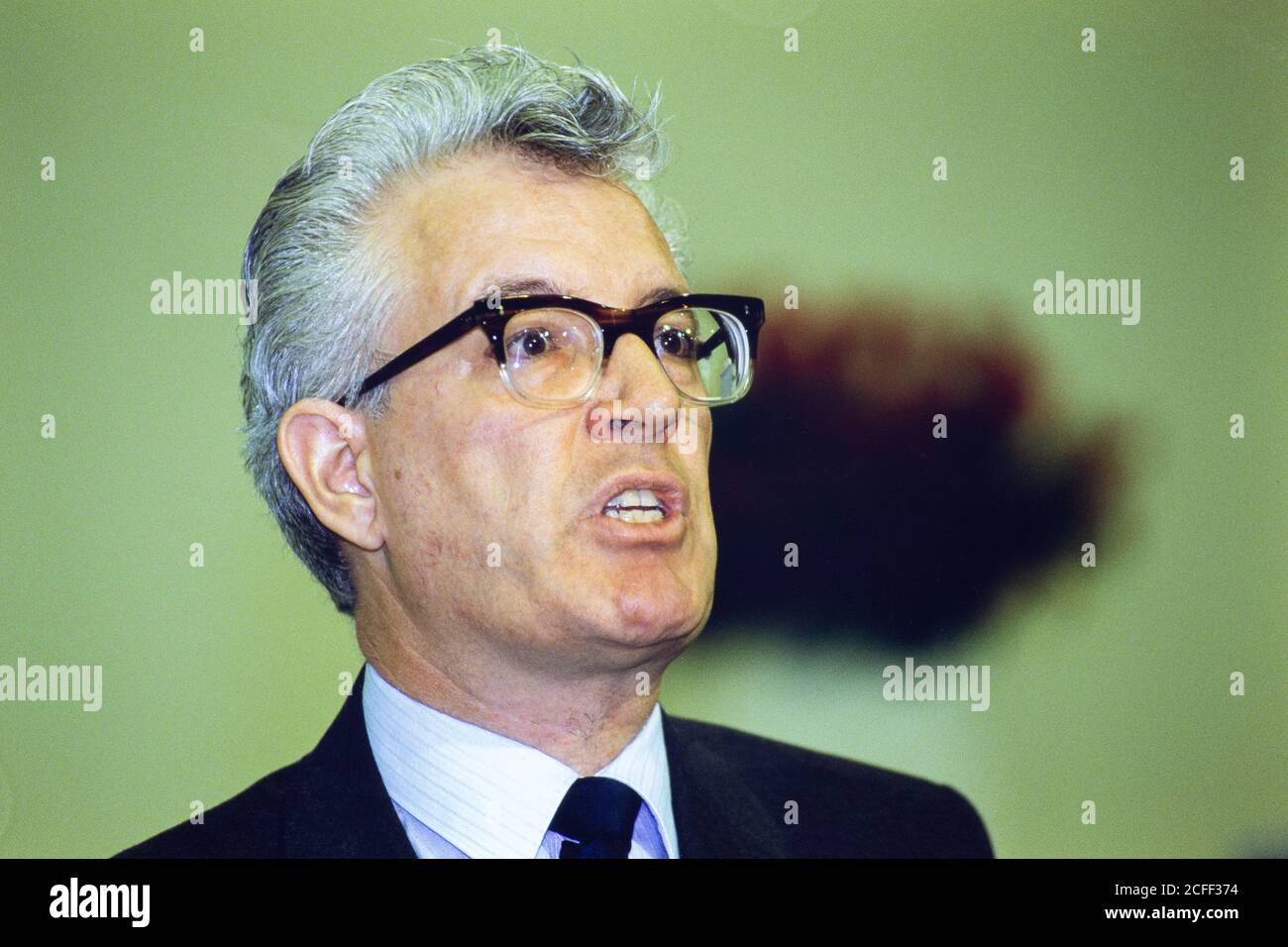Rodney Bickerstaffe of the National Union for Public Employees NUPE ...
