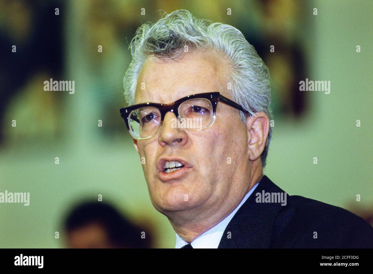Rodney Bickerstaffe of the National Union for Public Employees NUPE ...