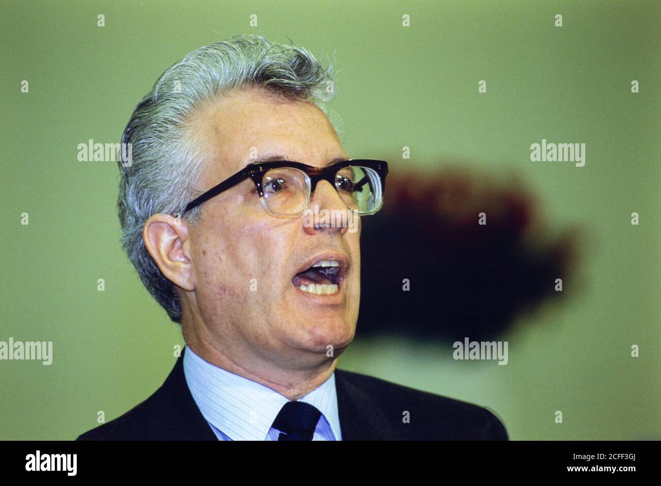 Rodney Bickerstaffe of the National Union for Public Employees NUPE ...