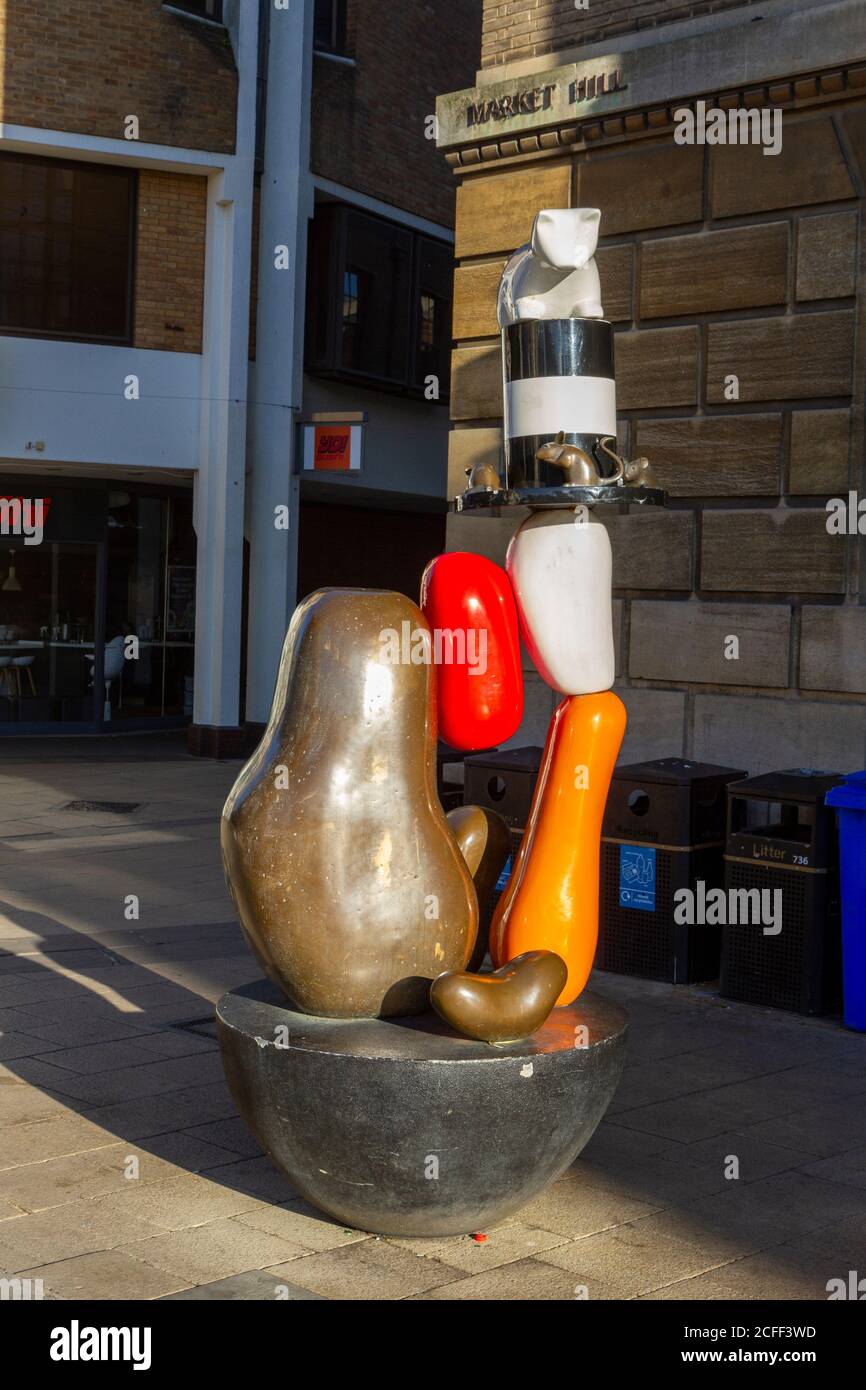 Walter "Snowy" Farr sculpture by Gary Webb erected in honour of a ...