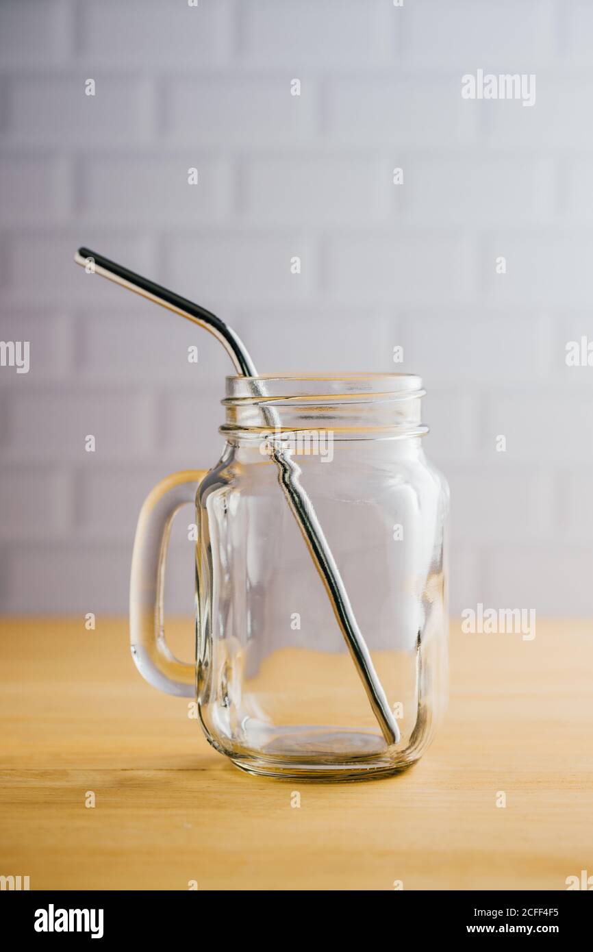 Empty Glass With Straws High Resolution Stock Photography and Images ...