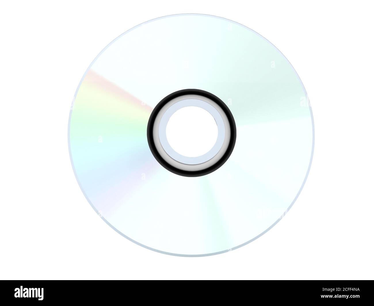 Compact disc isolated on white background Stock Photo - Alamy