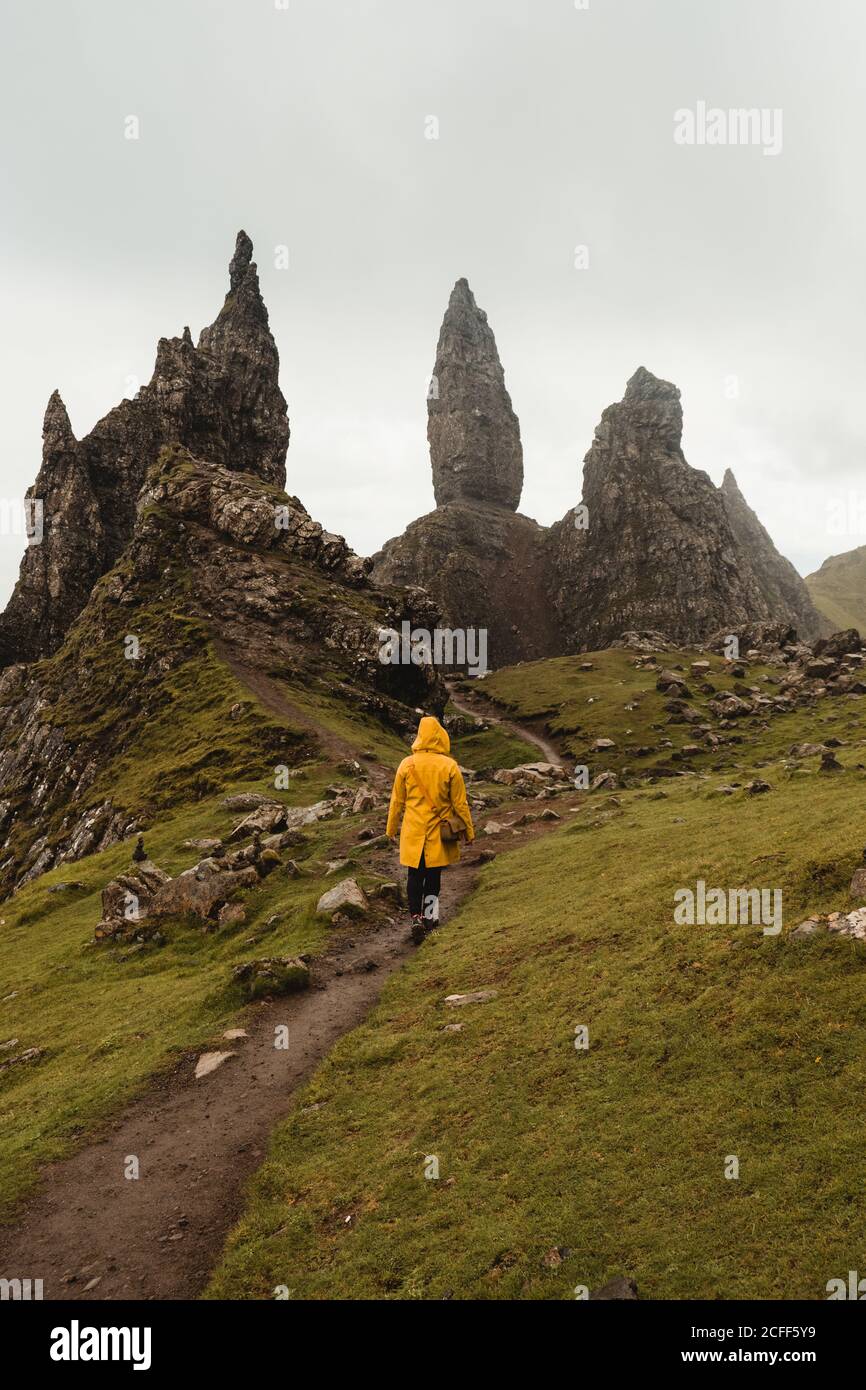Old man of storr footpath hi-res stock photography and images - Alamy