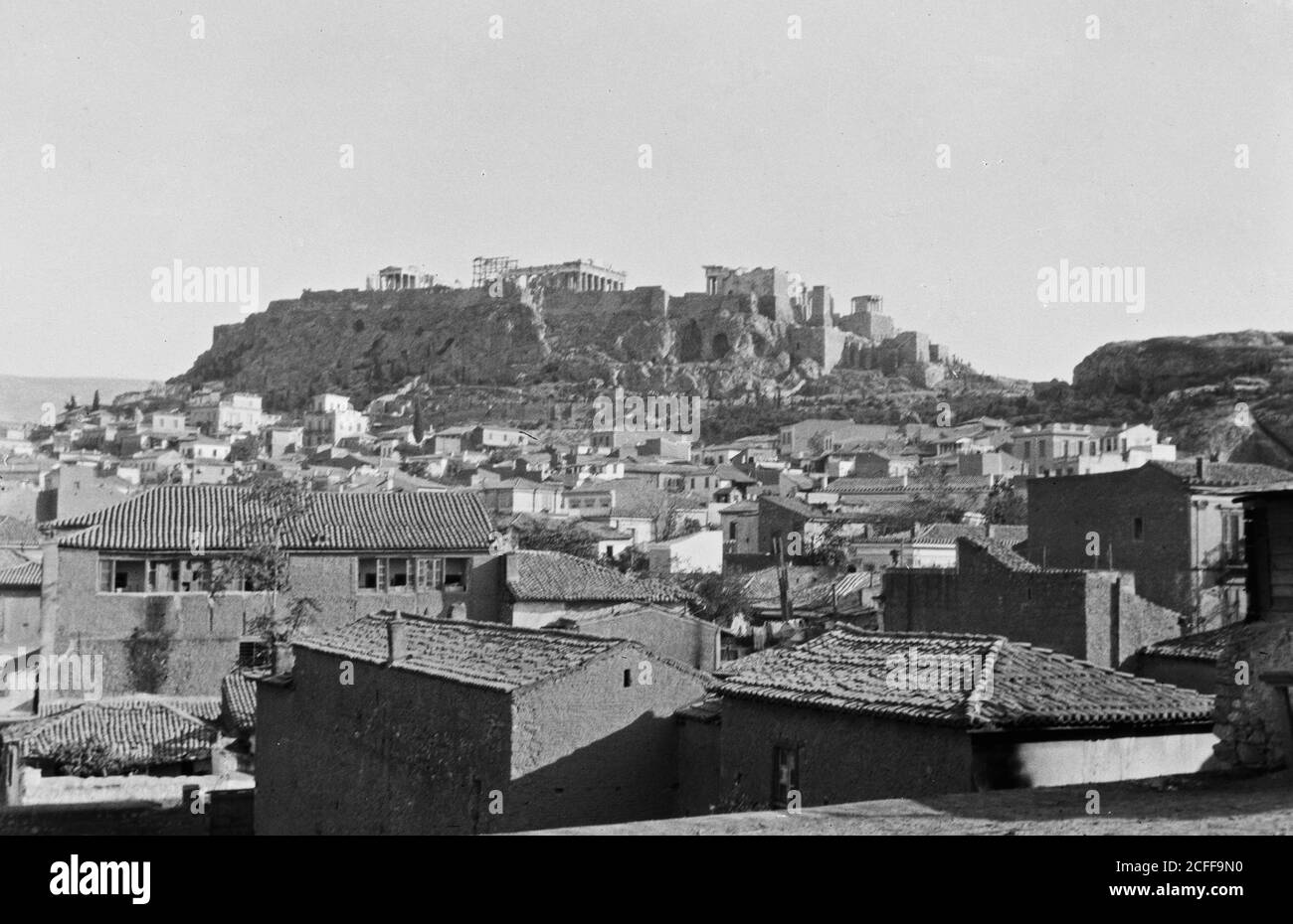 Original Caption: Athens. The Acropolis - Location: Greece--Athens ca ...