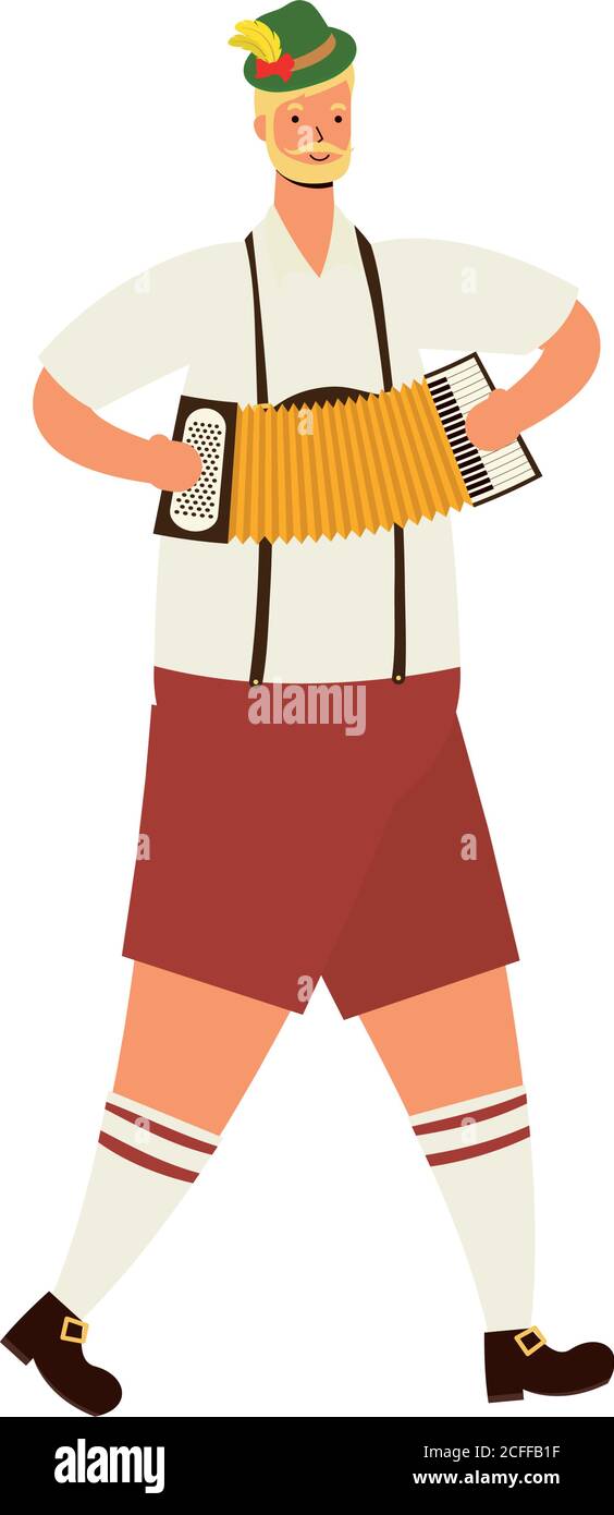 Man playing instrument at oktoberfest hi-res stock photography and ...