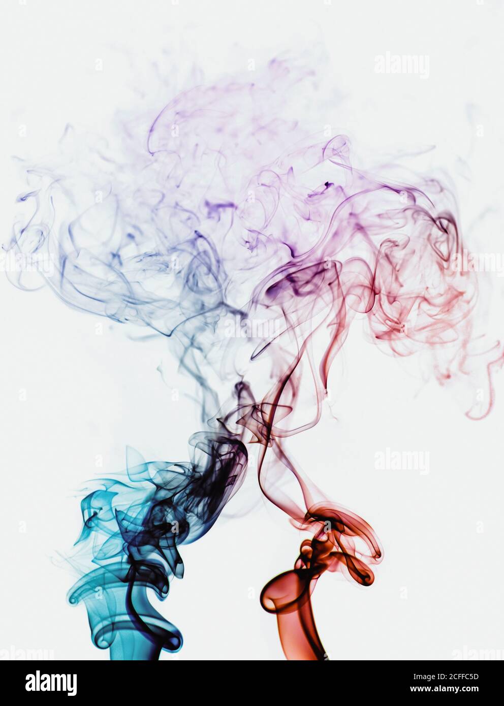 Abstract backdrop stains white incense hi-res stock photography and ...