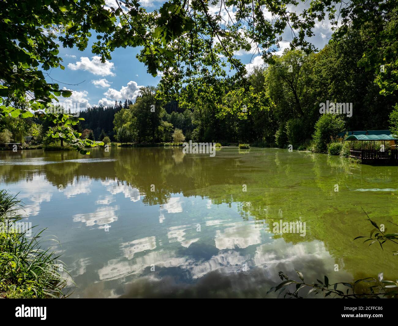 Idyllic lake landscape hi-res stock photography and images - Alamy