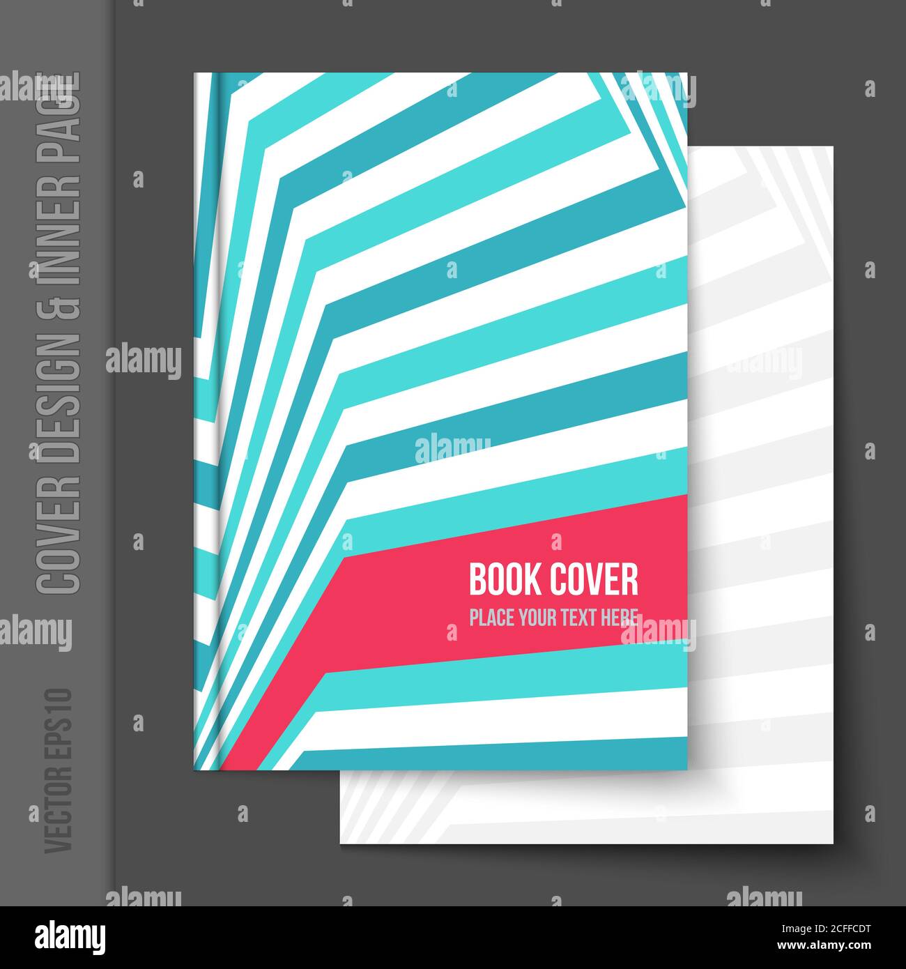 Bright cover design for business brochure, annual report, book cover ...