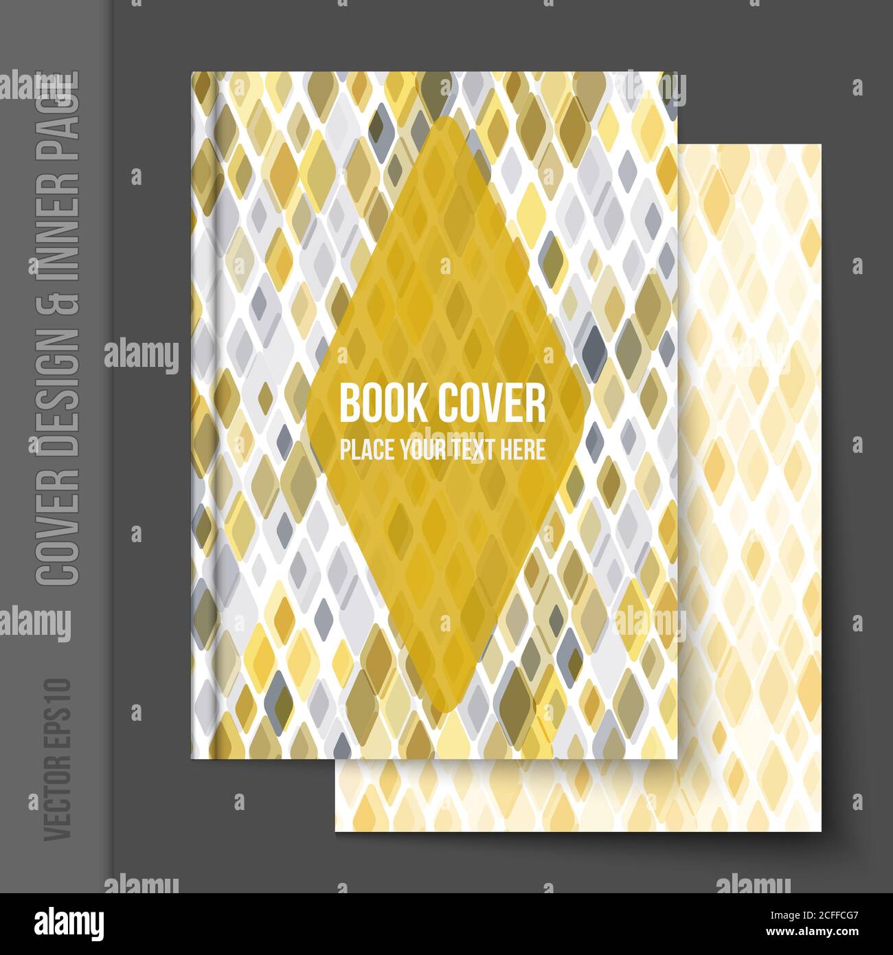 Bright cover design for business brochure, annual report, book cover ...