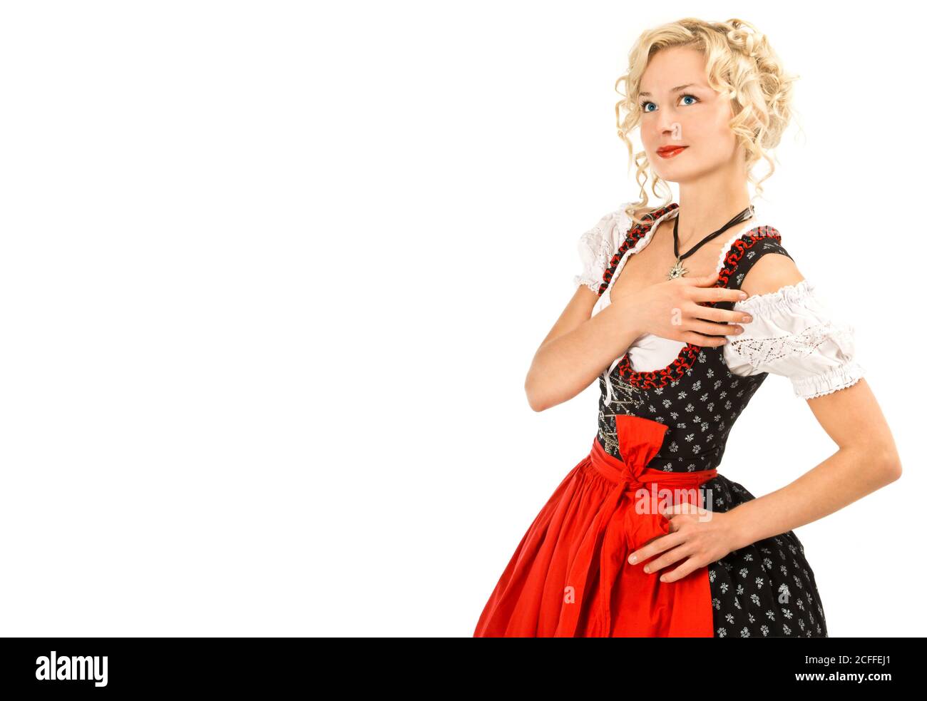 German dirndl Cut Out Stock Images & Pictures - Alamy