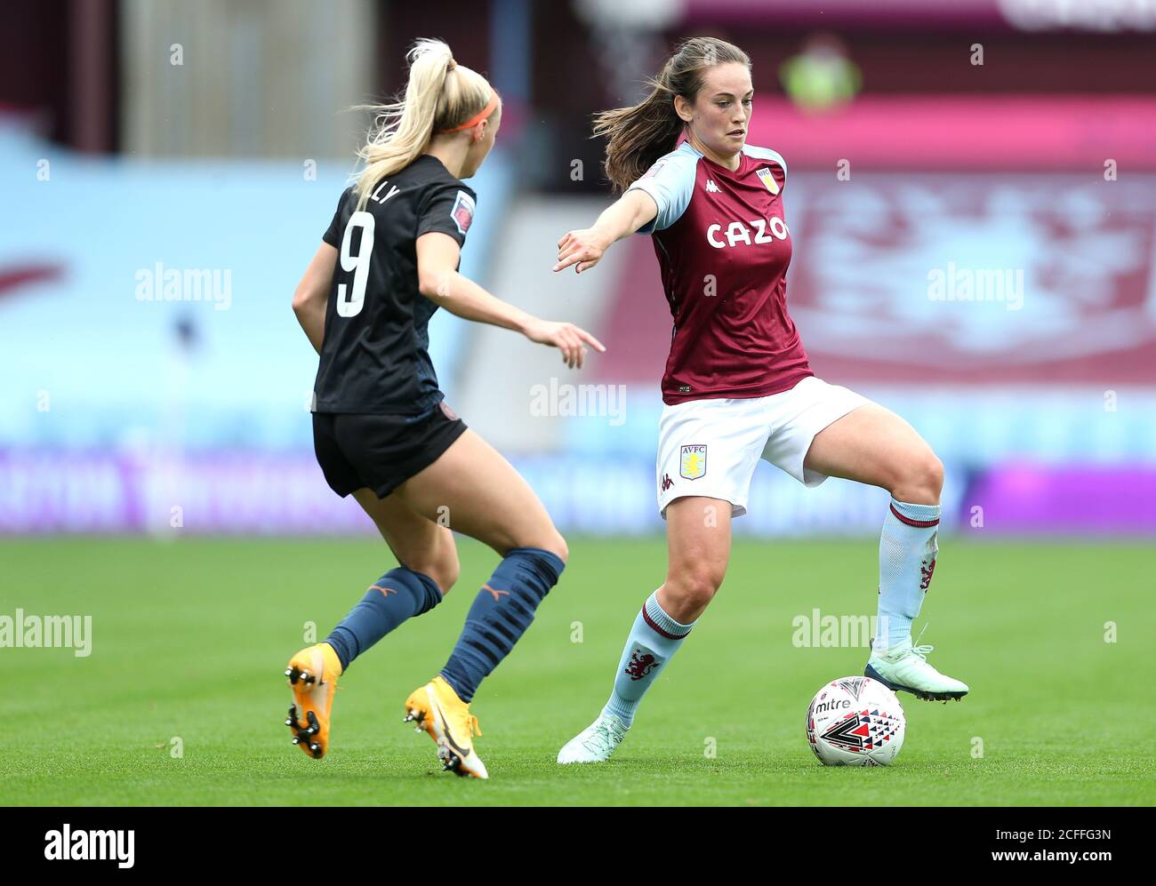 Aston villas chloe arthur battle hi-res stock photography and images ...
