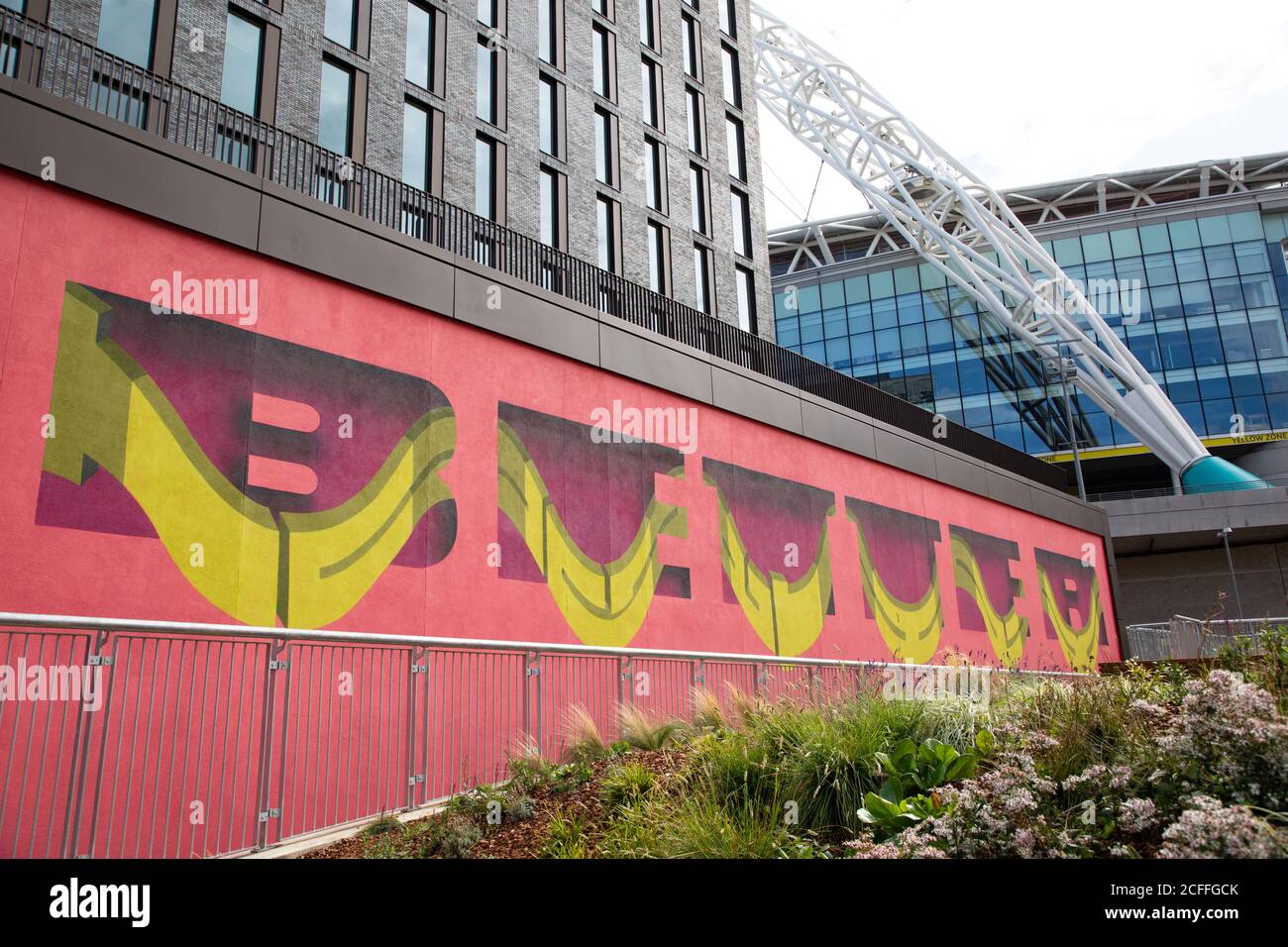 EDITORIAL USE ONLY A new mural, named ÔBetter TogetherÕ, created by ...