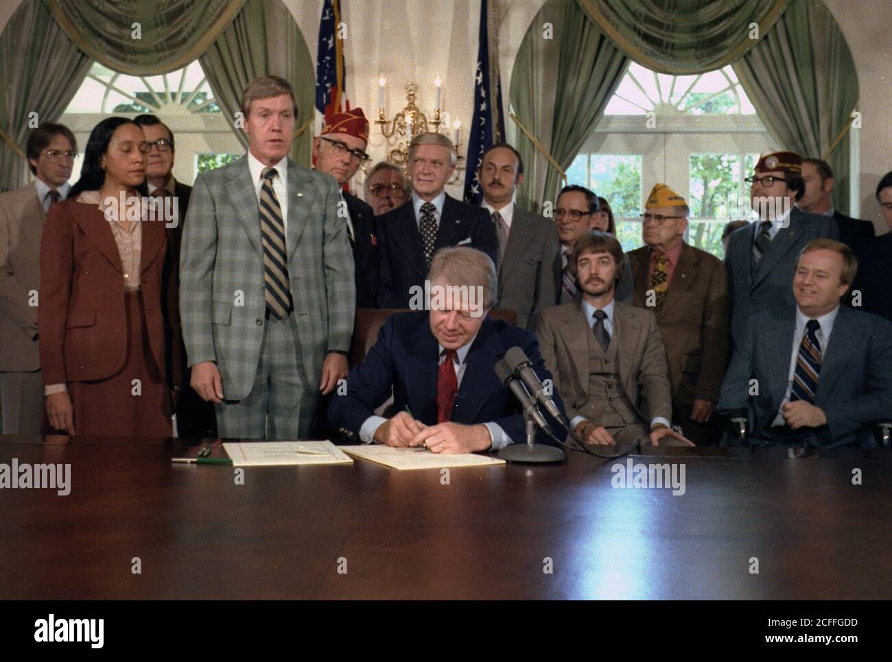President carter bill signing ceremony hi-res stock photography and ...
