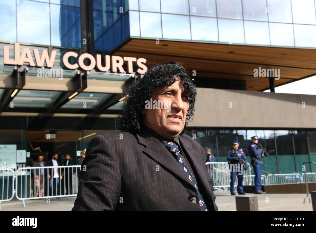 Christchurch, Canterbury, New Zealand. 27th Aug, 2020. Taj Mohammed ...