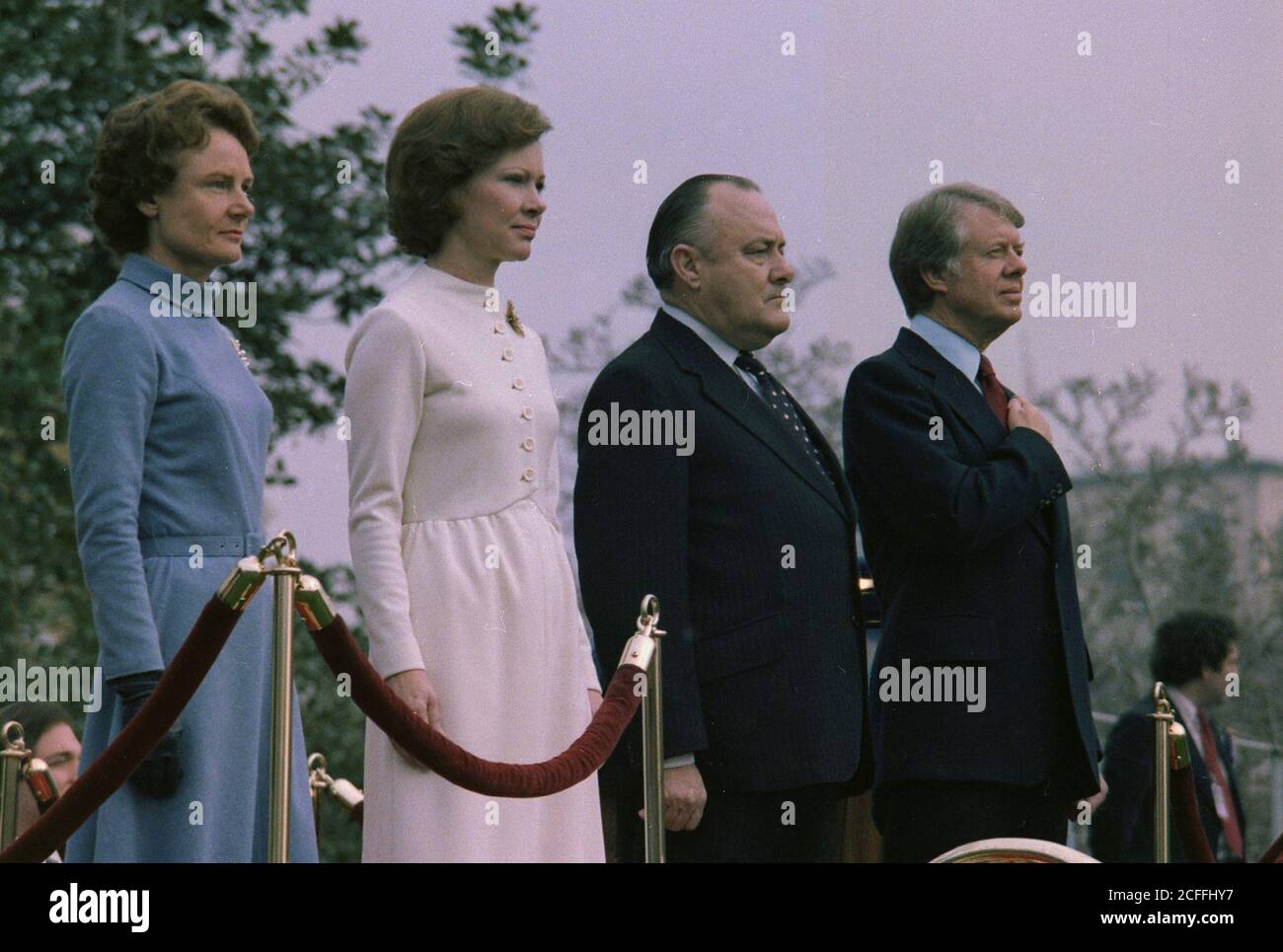 Thea Muldoon Rosalynn Carter New Zealand Prime Minister Robert Muldoon ...