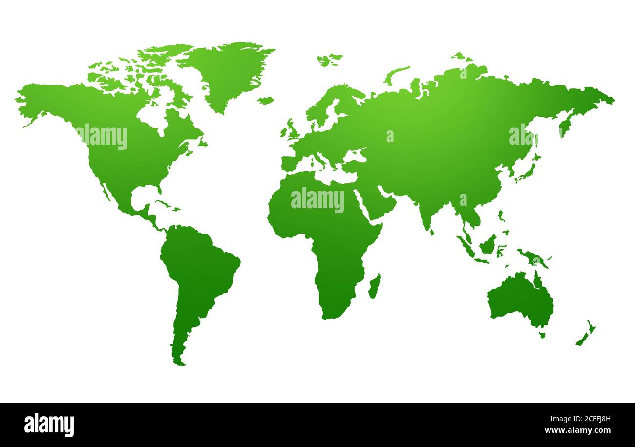 Continents World map Background Stock Photo - Alamy