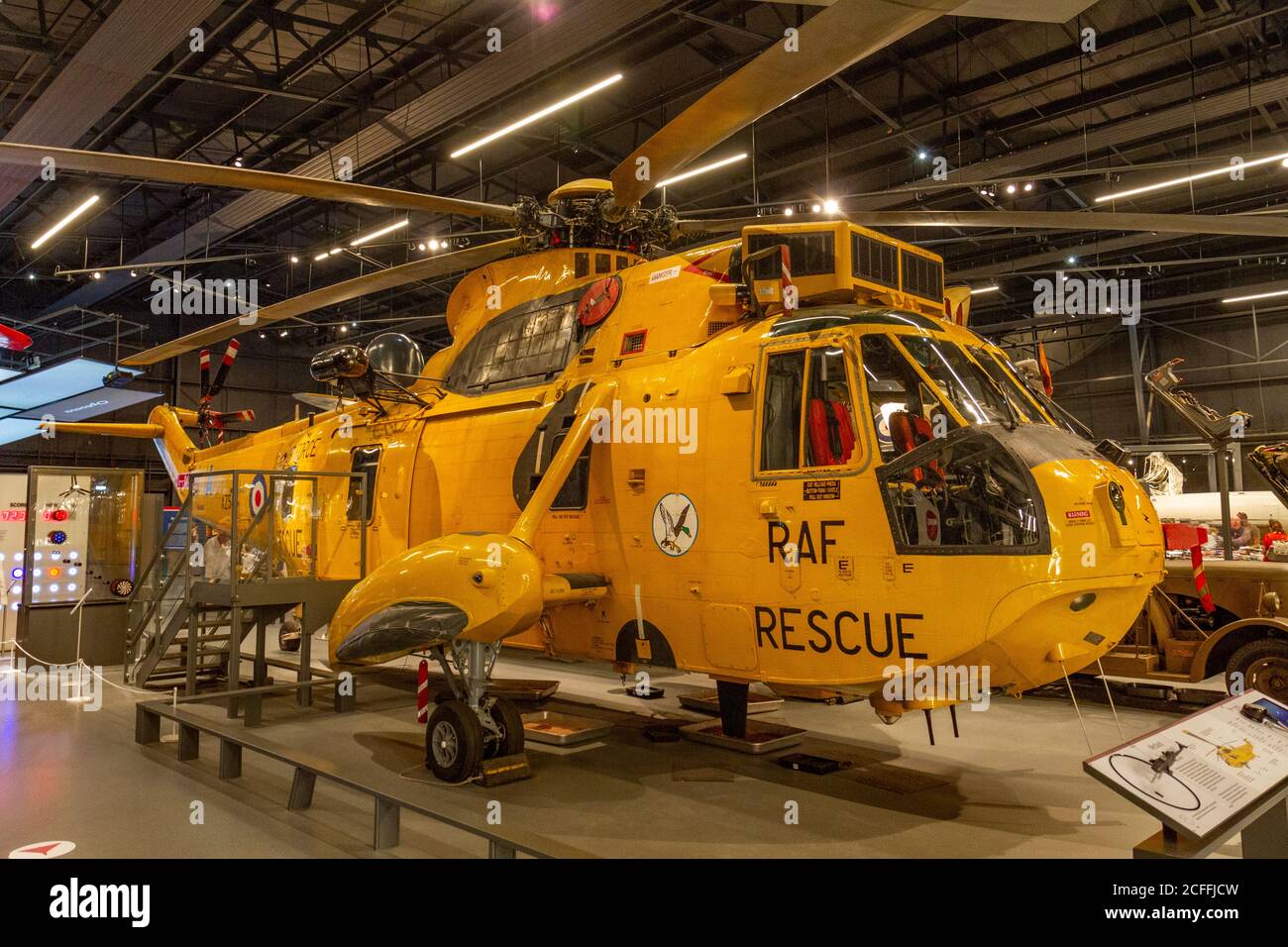 Raf sea king helicopter on hi-res stock photography and images - Alamy