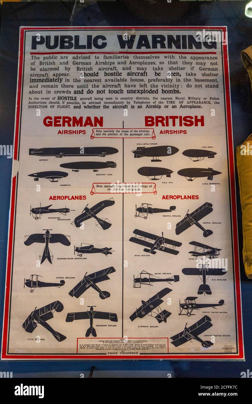 A Public Warning Poster (1915) issued by the British Government to help ...