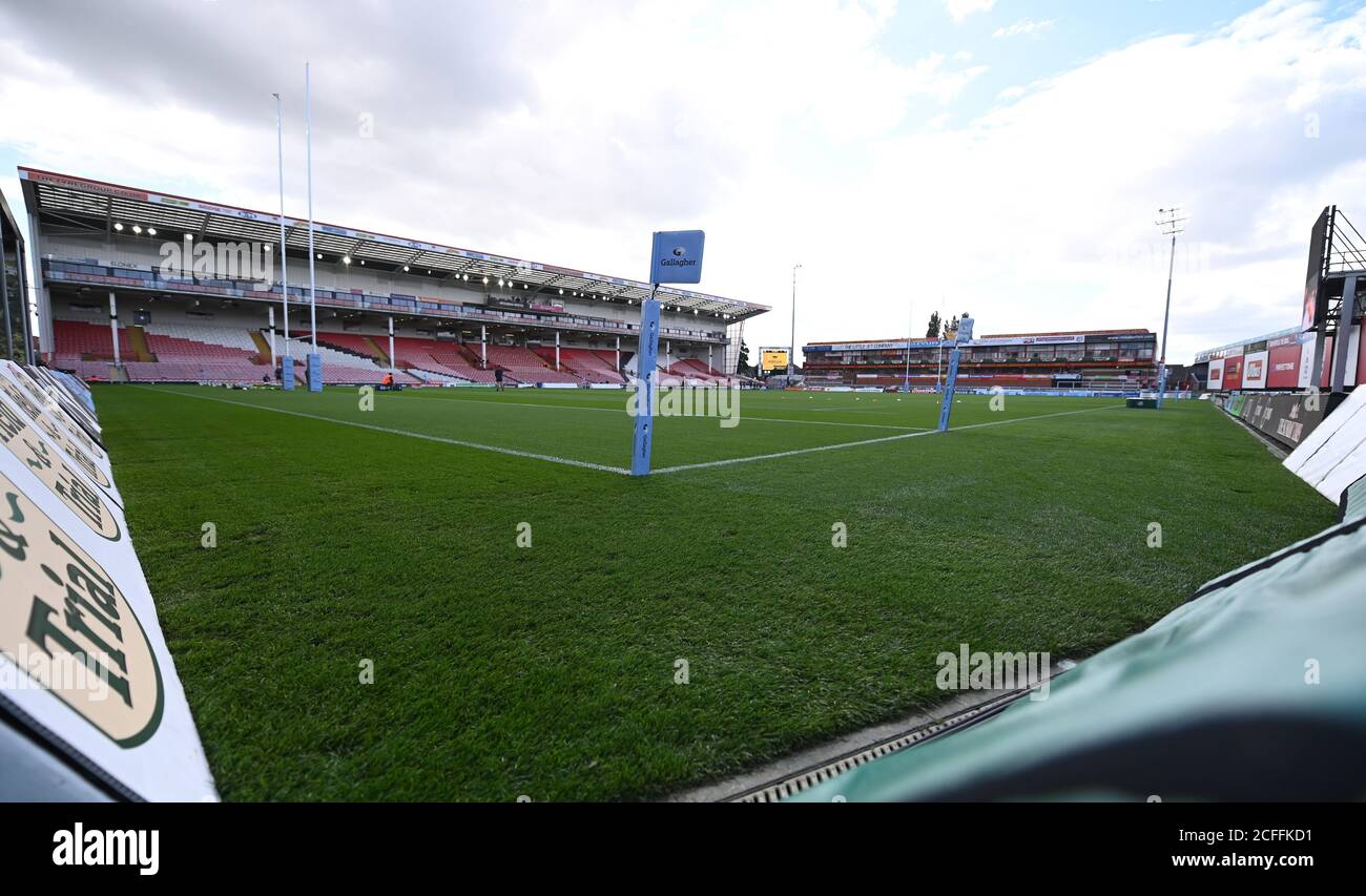 Kingsholm stadium gloucester hi-res stock photography and images - Alamy