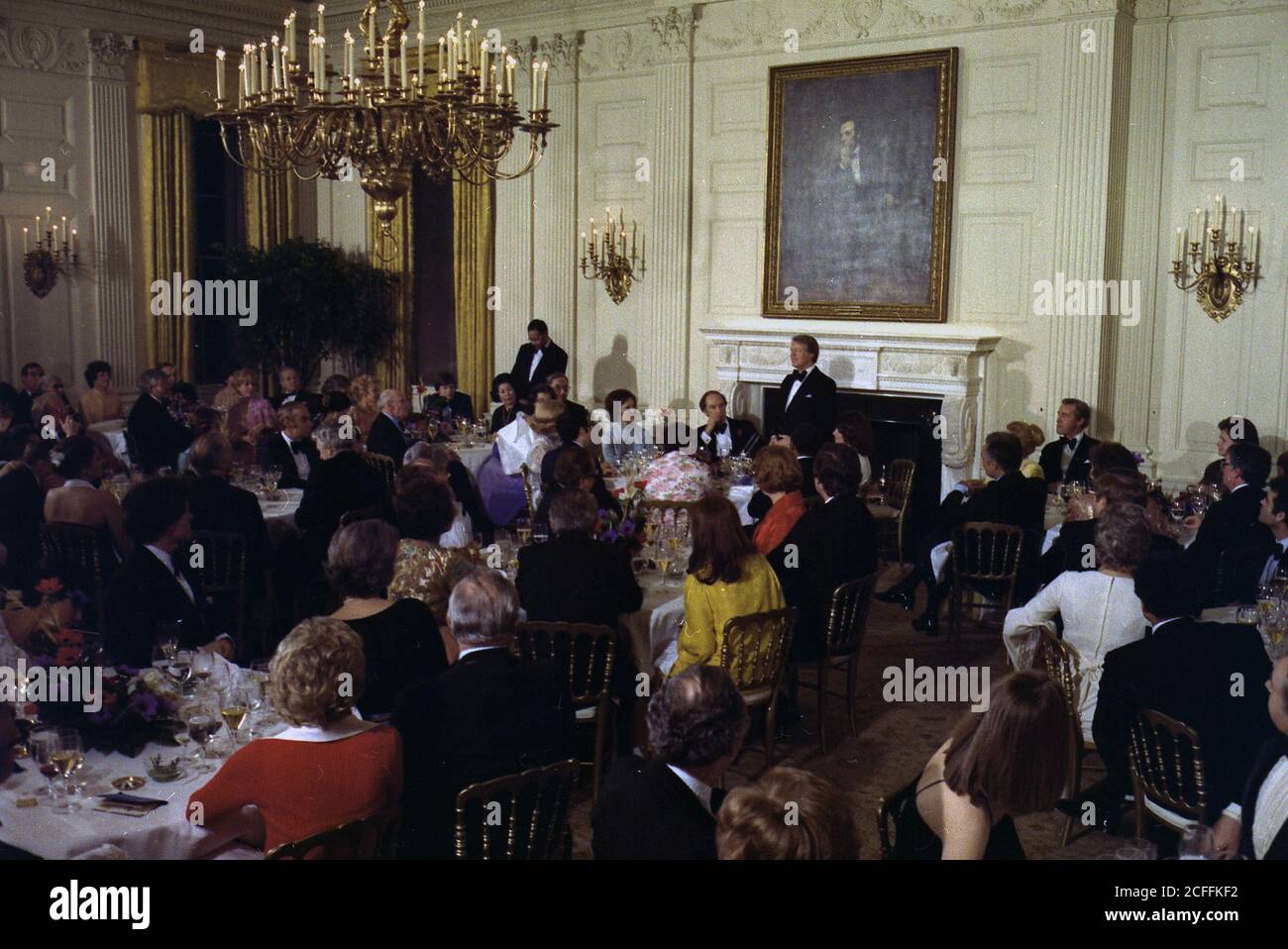 Jimmy Carter and Rosalynn Carter host State Dinner honoring Prime ...