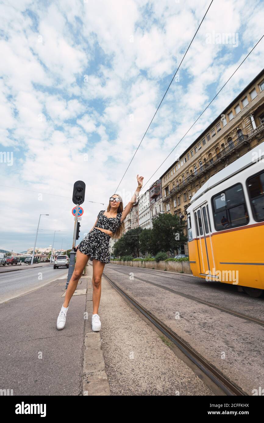 Hand tram hi-res stock photography and images - Alamy