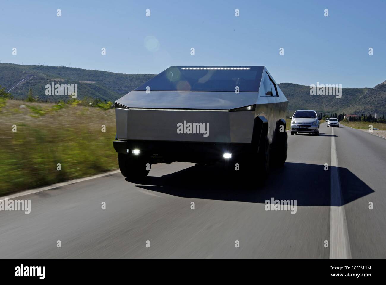 Cybertruck hi-res stock photography and images - Alamy