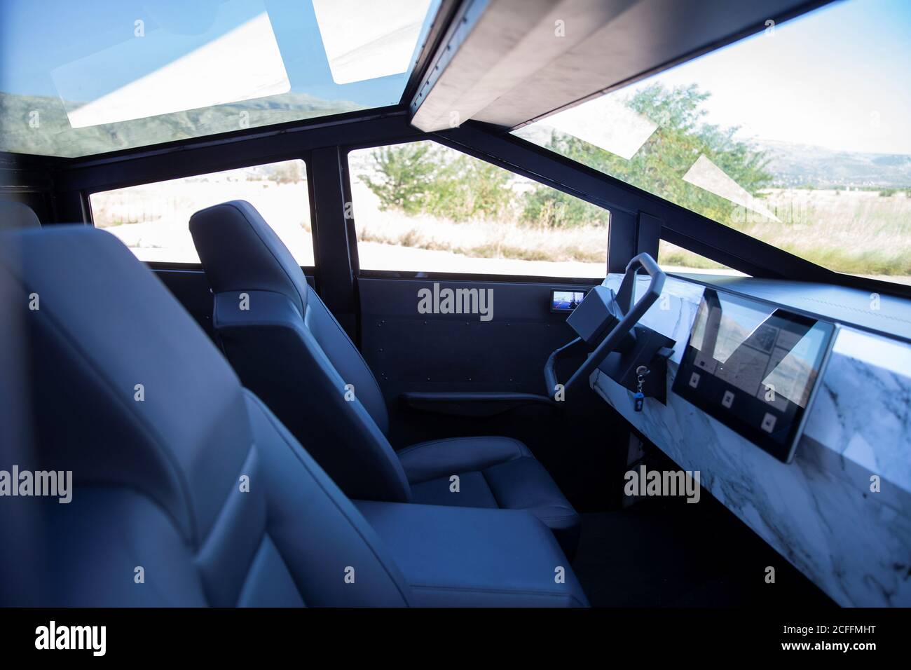 Tesla Cybertruck High Resolution Stock Photography and Images - Alamy