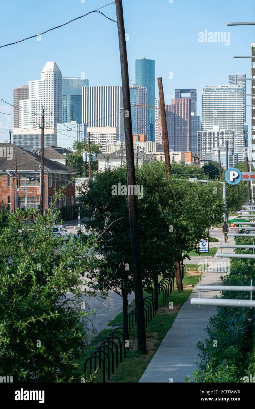 Houston Street View High Resolution Stock Photography and Images - Alamy