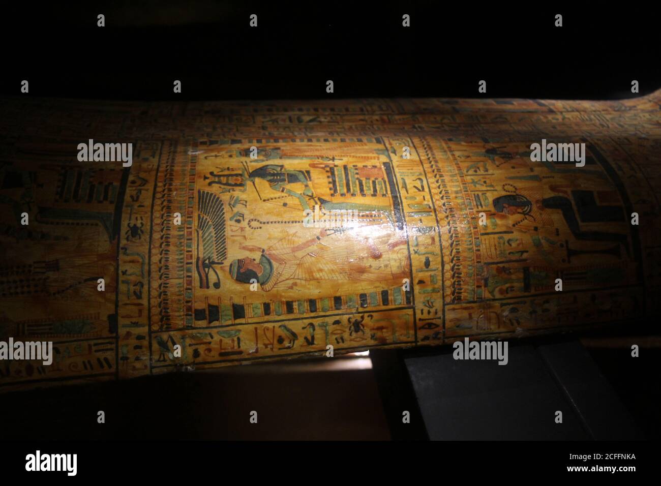 Ancient egyptian sarcophagus coffin hi-res stock photography and images ...